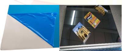 China High Mirror / Glossy Smart Card Lamination Steel Plate for sale