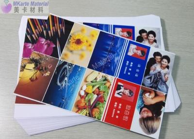 China 0.18mm Dual-Side Digital Printing PVC Sheets with 45MPa Tensile Strength for Smart Card Manufacturing for sale