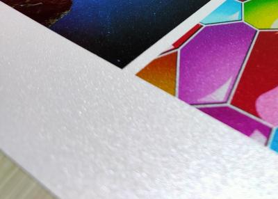 China 0.3mm A4 Silver Inkjet Printable PVC Sheets for ID Card Body Production for sale