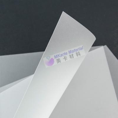 China Aging Resistant Polycarbonate PC Plastic Sheet 0.1-0.8mm for ID Card Production for sale