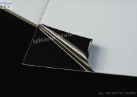 China Ultra Glossy Mirror Finish Laminated Steel Plate A3 Size 0.6mm for Smart Card Laminating for sale
