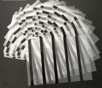 China 0.08mm High Adhesion A4 Size Pvc Magnetic Stripe Coated Overlay for sale