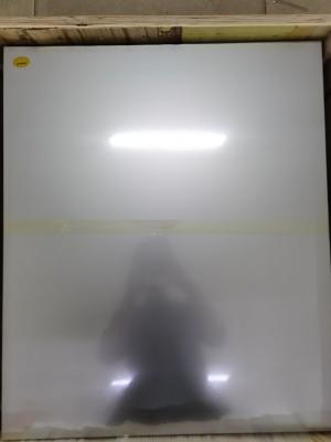 China Slight Matte Laminated Steel Plate 0.3um Roughness 0.8mm Thickness for PVC Card Lamination for sale
