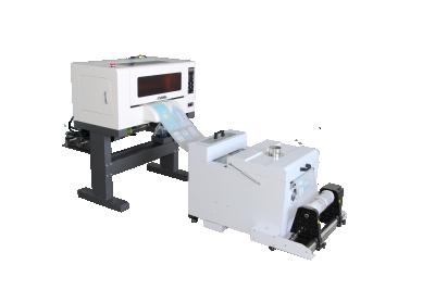 China JN-300 Pro 300mm DTF Printer with Dual EPSON F1080 Heads and A3 Powder Shaker 5sqm/h for sale