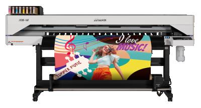 China JV200-160 Eco Solvent Inkjet Printer 1610mm Width 17.0 m²/h Speed 600-1200dpi Resolution for sale