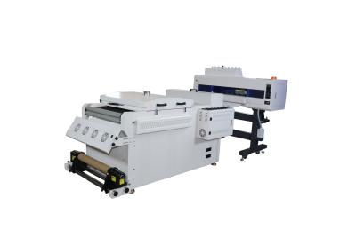 China Fluorescence 4 Color Mini DTF Printer with Epson I3200-A1 Heads - 700mm Width, 14sqm/h Speed, 3200DPI Resolution for sale