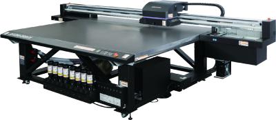 China Mimaki JFX200-2513 EX UV LED Flatbed Printer 2500×1300mm with 2.5D Texture Maker and 200% Faster White Printing for sale