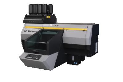 China Mimaki UJF-3042MkII e UV Flatbed Printer - 300mm Width A3 Size with 153mm Height Capacity and 1200 dpi Resolution for sale