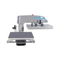 China 40×40cm 50×40cm Swing Arm DTF Heat Press 6040D with 2.5cm Plate and 12 Heating Coils for sale