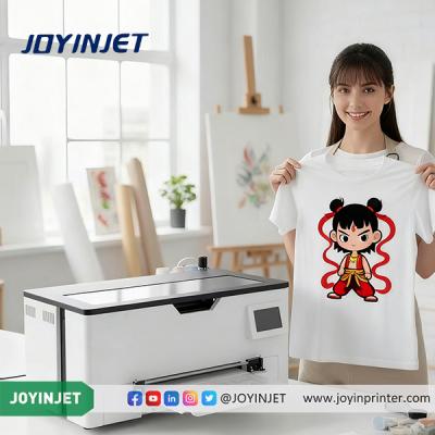 China 30cm Mini DTF Printer with Epson XP600 Printhead - 320mm Print Width, 1.7㎡/h Speed for sale