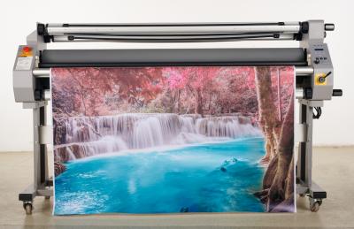 China JN-1700-D4 Automatic Laminator with 120mm Silicon Rollers and 1630mm Working Width for Signage Applications for sale