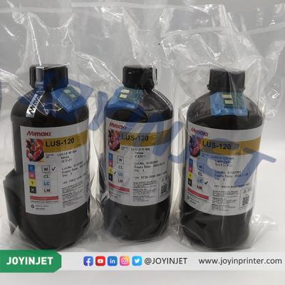 China Mimaki LUS-120 UV Ink for UJV Series 1L Instant Curing Vibrant Output for sale