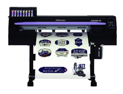 China Mimaki CJV150 Series Inkjet Printer Cutter 75-160cm with Silver Ink for sale