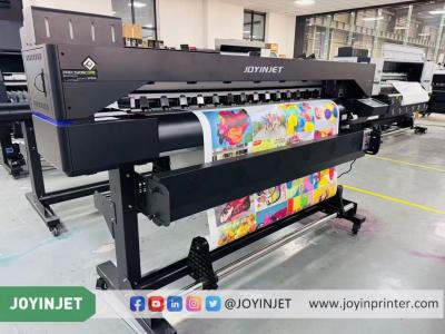 China Eco solvent Printer 1.6m with 1pc I3200-E1 or2pc  I3200-E1  printhead 1.8m with 2pc I3200-E1  printhead or 4pc printhead for sale