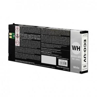 China Roland ECO-UV 4 Ink 220ml EUV4-WH White UV Curable Ink for VersaUV Printers for sale