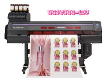 China Mimaki UCJV300-107 LED-UV Printer 1090mm Print Cut B0 Signage Vehicle Wrapping 200% Stretch Ink for sale