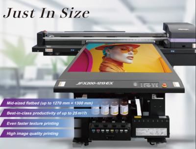 China Mimaki JFX200-1213EX Industrial LED-UV Flatbed Printer 1200x1200dpi 1213mm for sale