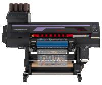 China Mimaki UJV300DTF-75 Industrial UV-DTF Printer 640mm GREENGUARD Gold Inks 1200dpi for sale