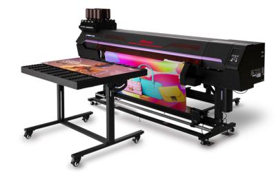 China Mimaki UJ330H-160 Hybrid UV LED Printer 1.6m Roll to Flatbed 45mm Thick Substrates for sale