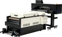 China JOYINJET JN-704 DTF Printing Machine with 4PCS I3200-A1 Printheads and 700mm Printing Width Including BL4-14 Automatic Powder Shaker Dryer for sale
