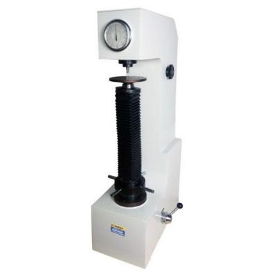 China Heightened Manual Loading Rockwell Hardness Testing Machine with Vertical Space 400mm for sale