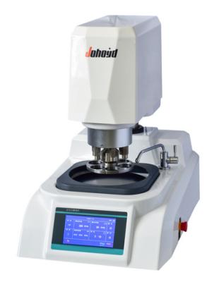 China Automatic metallographic grinding polishing machine Single point and center pneumatic pressure for sale