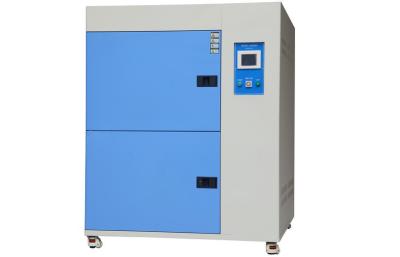 China Basket Type 2 Zones Climatic Thermal Shock Test Chamber with Touch Controller for sale