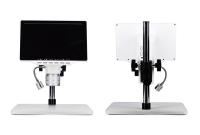 China Integrated Industrial Video Microscope with Zoom Lens Max 4.5X and 12 Million Pixel Camera for sale