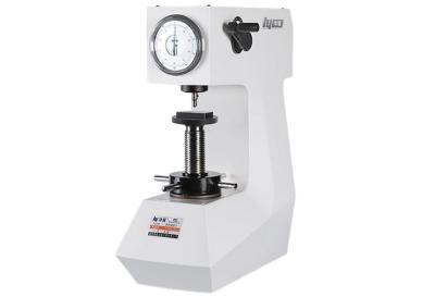 China Reliable Manual Loading Rockwell Hardness Tester iqualitrol 210HR-150 Vertical Space 100mm for sale