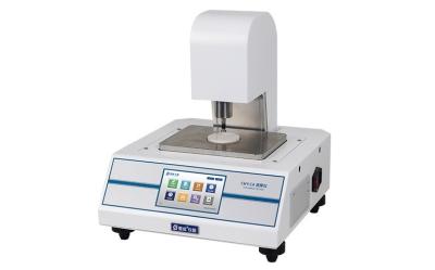 China Microcomputer Control Automatic Lifting Head Precise Films Thickness Tester with LCD Display for sale