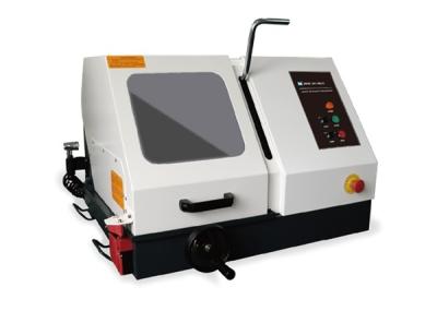 China Tabletop Manual Metallographic Abrasive Cutter MICUT-300 with Water Cooling Tank for sale