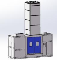China High pressure washdowns Rain Test Chamber EFS-PRO150 to uncover waterproof vulnerabilities for sale