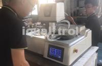China Single Disc 250mm Automatic Grinding and Polishing Machine With Center Loading Polishing Head for sale