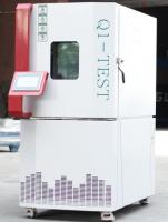 China Programmable Temperature Humidity Test Chamber By Forced Air Cooling Rate 5℃ / Min for sale