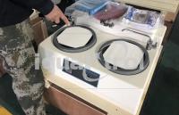China Water Cooling Fixed Speed Metallographical Grinding and Polishing Machine Double Disc 200mm for sale