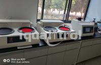 China Water Cooling Fixed Speed Metallographical Grinding and Polishing Machine Double Disc 200mm for sale