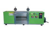 China 100mm Width Hot Roller Press Machine/Calender Machine With Heating Temperature up to 130°C for sale