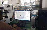 China Auto Turret Touch Screen Vickers Hardness Testing Machine With USB Interface / Halogen Lamp for sale