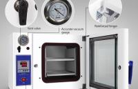 China Microcomputer Control Stainless Steel Vacuum Drying Oven with Double Glass Viewing Window for sale