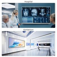 China 55 Inch Smart Board Interactive Smart Board 4k  Interact Led Panel Electronic Touch Screen Digital Flat Interactive Whiteboard for sale