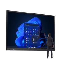 China 2025 Top Mobile Smart Board 4k Screen Interactive Flat Panel 75-inch Led Multi-touch Dual System Digital Display Whiteboard for sale