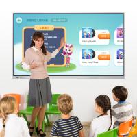 China 65 75-Inch Smart Board Interactive Whiteboard LCD Touch Screen Monitor for Enhanced Collaboration for sale