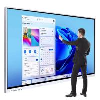 China ODM 4K Android OPS 65 Inch Interactive Display Smart Board 75 Inch Touch Screen Monitor Interactive Whiteboard 86 Inch LED Panel for sale