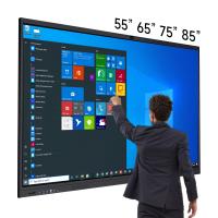 China Whale Screens Smart Interactive Whiteboard 86 Inch Interactive Panel Digital Board for Classroom Interactive Whiteboard for sale