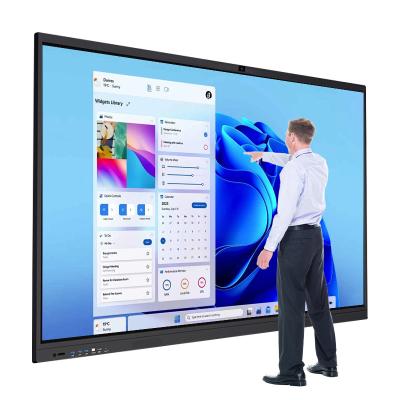 China 65 inch All In One Monitor LCD Digital Touch Screen Display smart board touch screen interactive for board rooms for sale