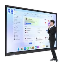 China Education Digital Whiteboard 98 Inch Interactive Flat Panel Touch Screen Digital Tablet Whiteboard Smart White Board for School for sale
