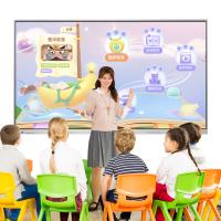 China Whale Screens OEM 4K Dual System 98 Inch Interactive Display Smart Board 75 Inch Touch Screen Monitor Interactive Whiteboard for sale
