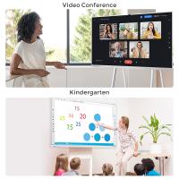 China Whale Screens OEM 4K Dual System 98 Inch Interactive Display Smart Board 75 Inch Touch Screen Monitor Interactive Whiteboard for sale