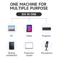 China Whale Screens Android Based Virtual Smart Board 110 Inch Smart Interactive Lcd Display Whiteboard Flat Panel With Mobile Stand for sale