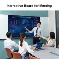 China Whale Screens 86 98 110 Inch All in One Conference Machine 20 Points Touch Screen Smart Board Electronic Interactive Whiteboard for sale